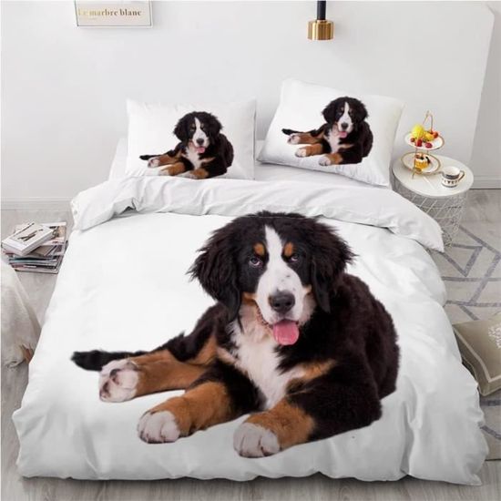 Samire Housse De Couette 220X240 Chien De Montagne Bernois 3D Motif ...