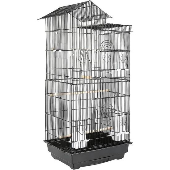 Volière,Cages à Oiseaux,Grande Cage à Oiseaux Volière Extérieur pour ...