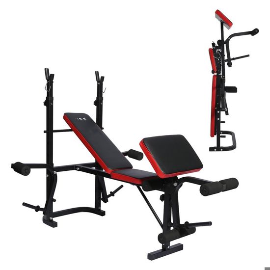 ISE Banc de Musculation Multifonction Mixte ,Réglable Pliable ...
