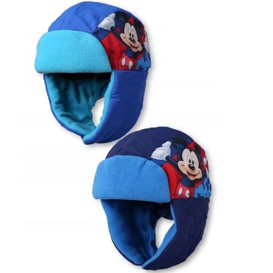 Bonnet mickey - Chapka polaire Mickey Bleu - Cdiscount Prêt-à-Porter