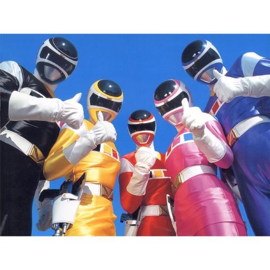 IMGL-220 Werkjh Diy 5D "Power Rangers" Diamond Painting Kit, Crystal ...