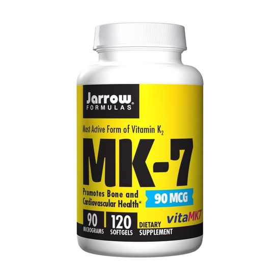 Jarrow Formulas vitamine k2 mk-7 90 mcg 120 capsules molles 2380 ...