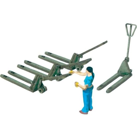 Gerbeuse à fourche MBZ 80191 H0 - Carton découpé au laser, kit ...