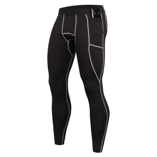 Sports Pantalon de Compression pour Homme Collants Leggings Base Gym ...