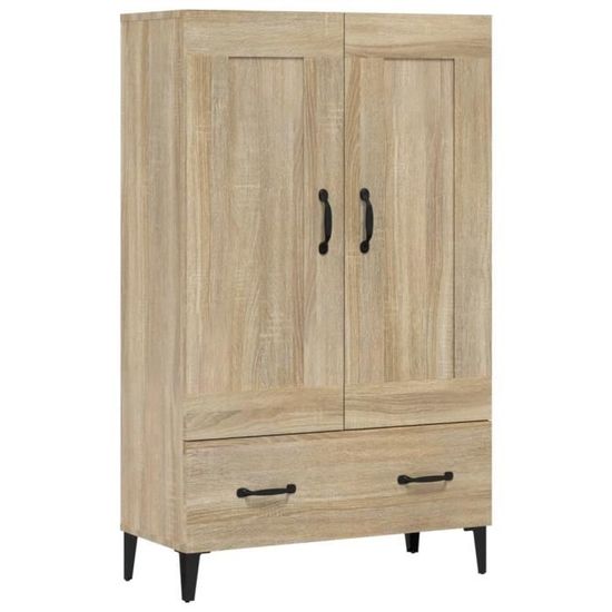 FAN - Buffets | bahuts - Buffet haut Chêne sonoma 70x31x115 cm Bois d ...