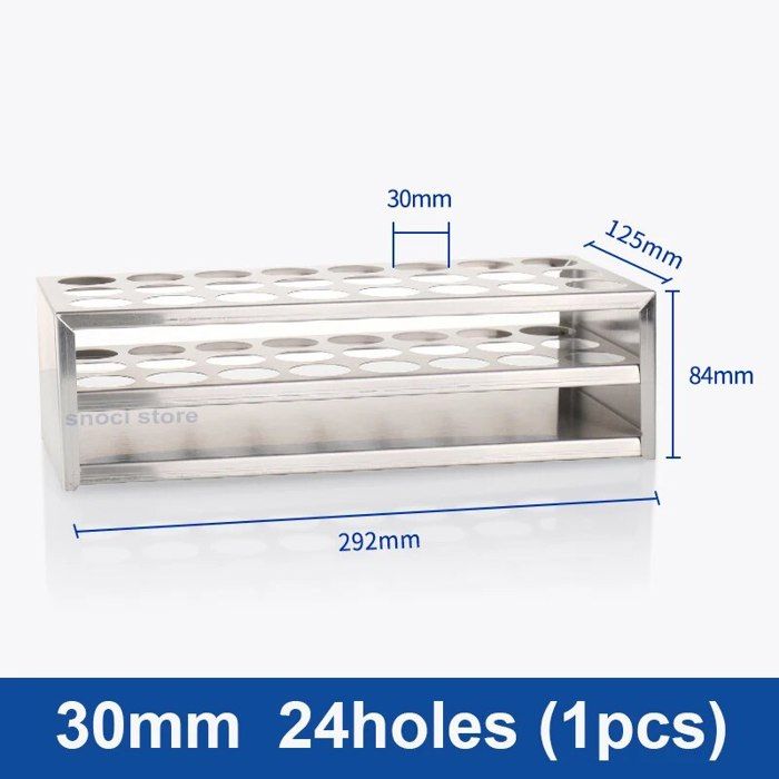 Support de tube à essai colorimétrique en acier inoxydable,support de ...