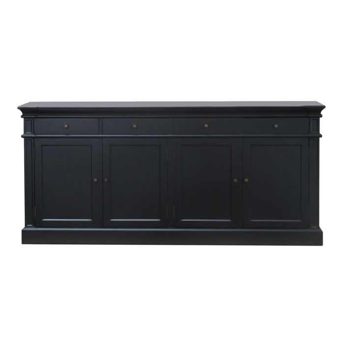 Amaretta Buffet avec 4 portes et 4 tiroirs largeur 186 cm, hauteur 86 ...
