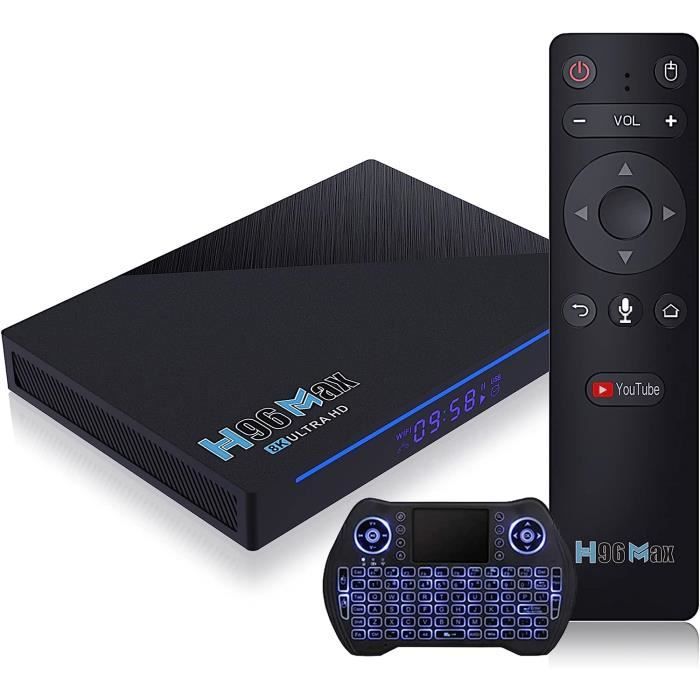 Code Iptv RUPA Android TV Box 11.0, 2025 Neueste Smart TV Box 8GB RAM ...