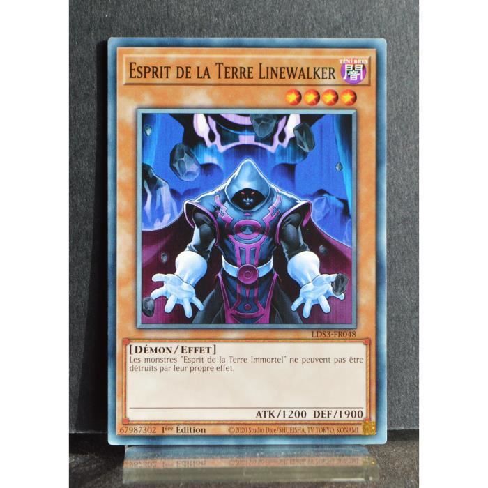 Carte YU-GI-OH LDS3-FR048 Esprit de la Terre Linewalker Commune NEUF FR - Cdiscount Jeux - Jouets