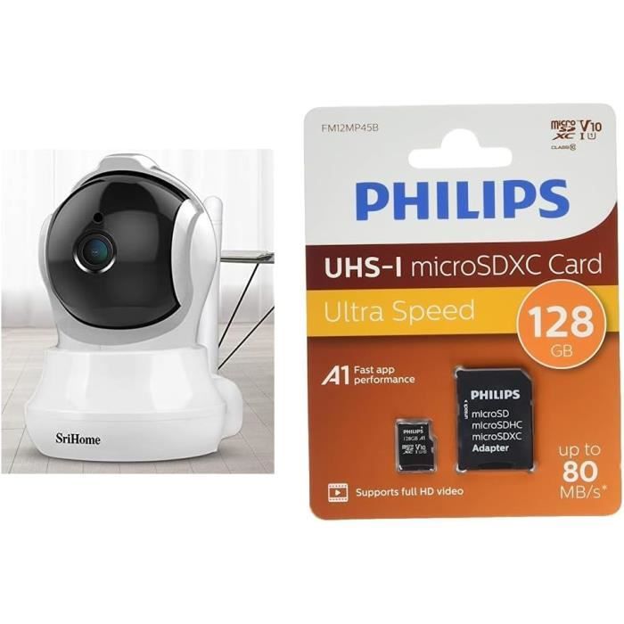 Caméra De Surveillance Sans Fil Fhd : 3 Mp,1296P Ip Caméra Wifi -P2P ...