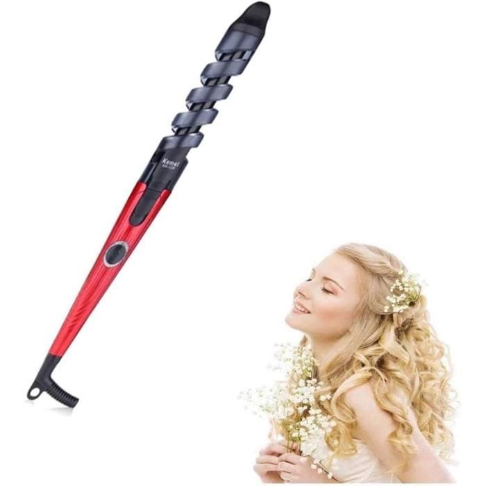 Fer À Friser Fer À Friser En Spirale Fer À Friser En Céramique Fer À Friser Électrique Avec Fil ...