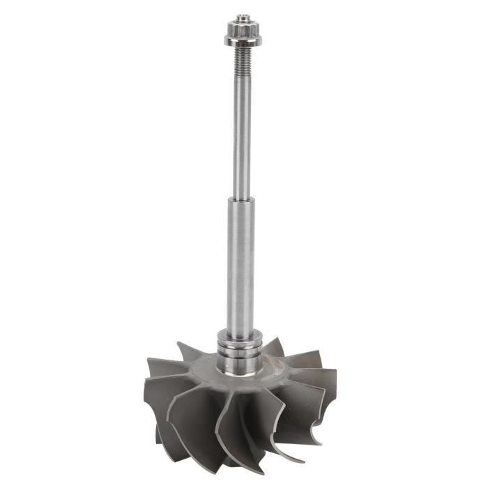 Dilwe Roue de compresseur Roue de Turbine Turbo de Compresseur Métal 11 ...