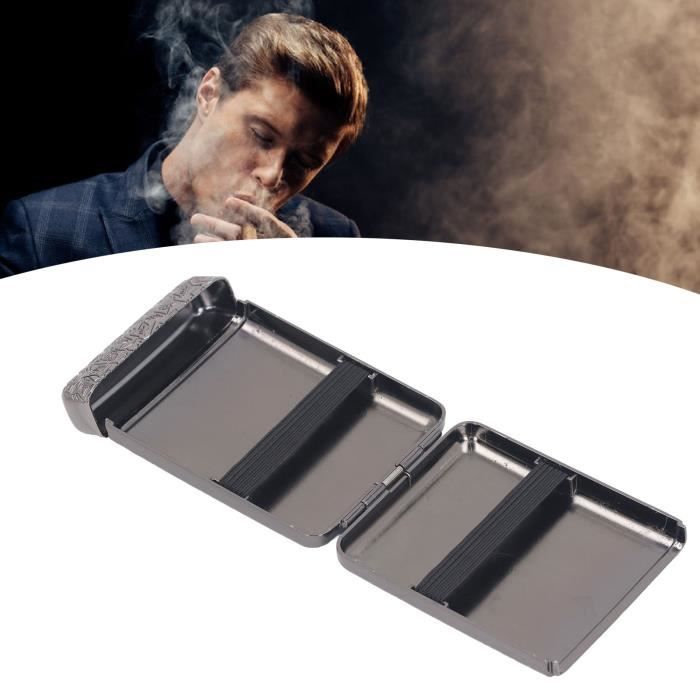 Boite À Cigarettes Rétro En Métal Boite À Cigarettes En Métal Étui À ...