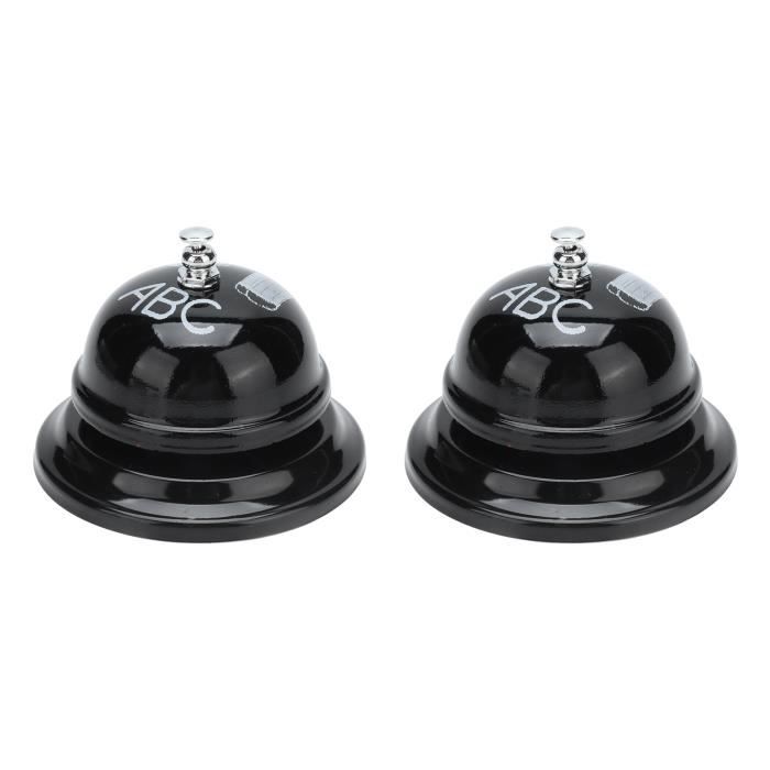 EBTOOLS Petite cloche 2pcs Service Bell Exquis Clear Sound Forme ...
