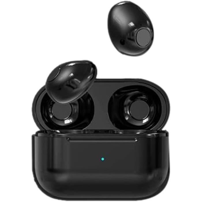 Mini Casque Bluetooth Invisible Sans Fil Caché Mini Casque Audio ...