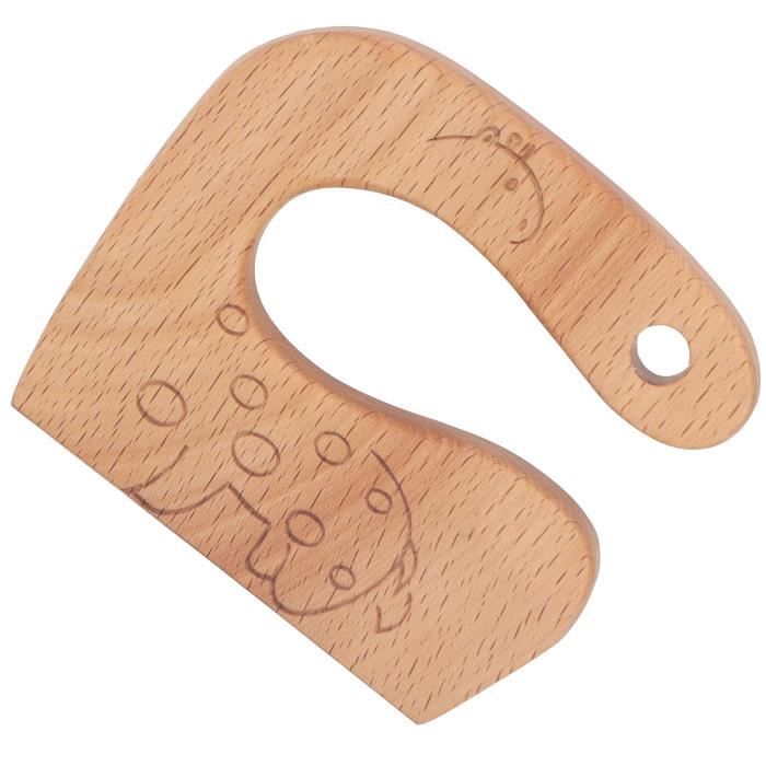 FYDUN Chopper en bois pour enfants Couteau en bois pour enfants Fruits ...