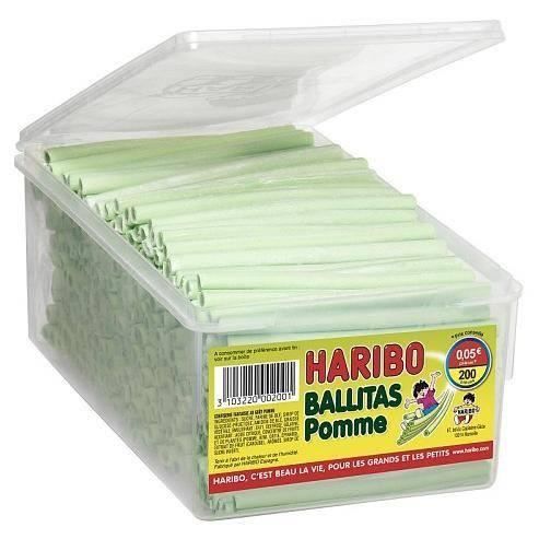 Ballitas pomme 200 pièces Haribo - Cdiscount Au quotidien