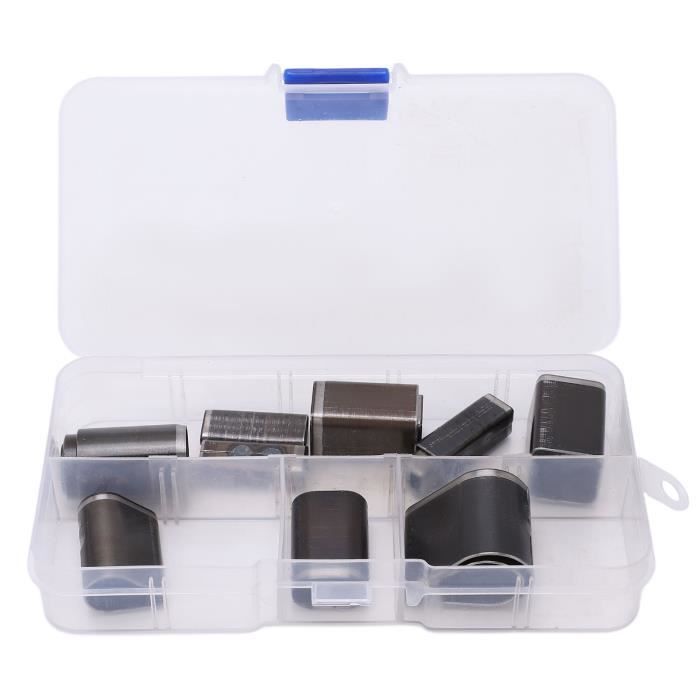 HURRISE Ensemble de poinçons creux à un trou de 16 styles de forme 16 ...