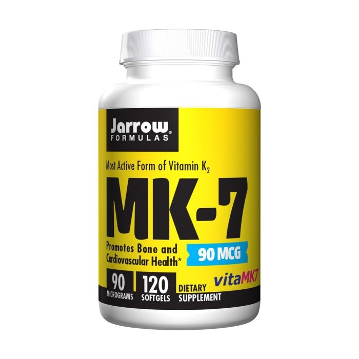 Jarrow Formulas vitamine k2 mk-7 90 mcg 120 capsules molles 2380 ...