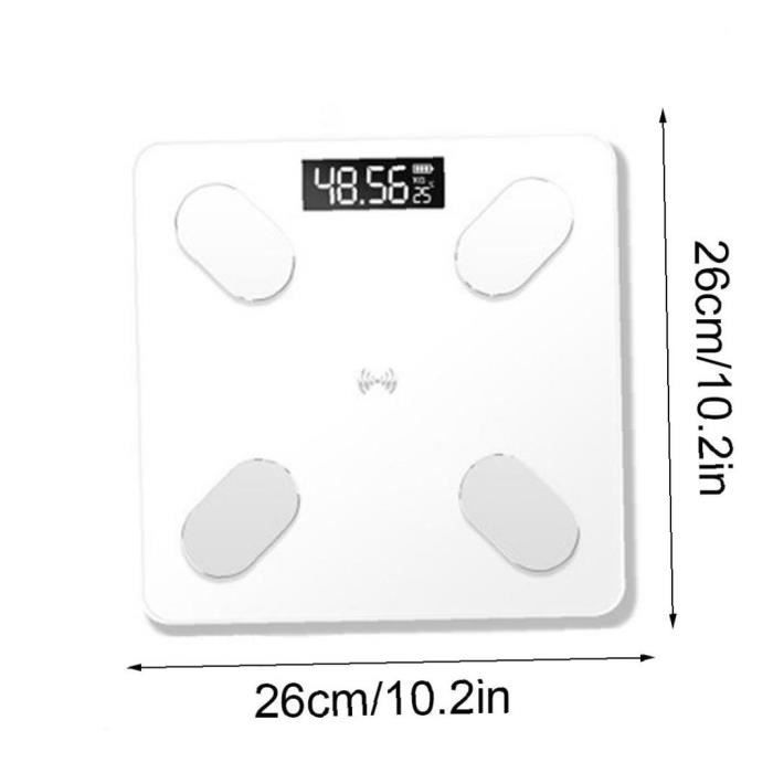 Balances de poids sans fil Smart Body Digital Mesures numériques ...