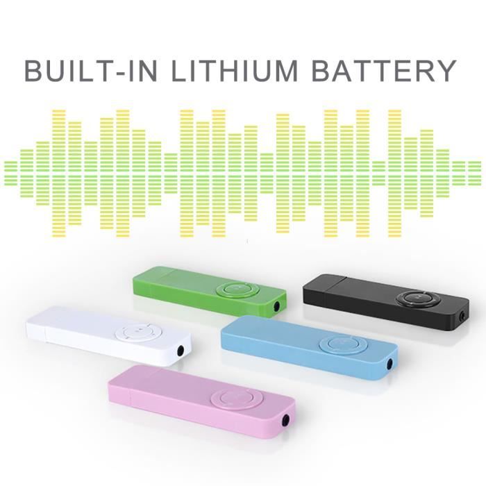 Lecteur MP3 - QIILU - Disque USB Sport U - Ultra-mince - Léger ...