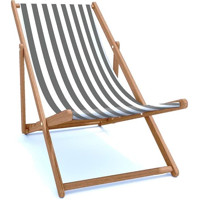 Holtaz Transat eois de hêtre Full Print Extérieur Jardin et Balcon ...