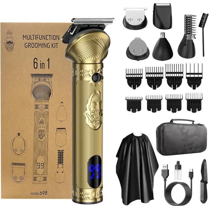 Tondeuse Cheveux Sans Fil Tondeuse Barbe Homme Rasoir Electriques Hommes Tondeuse Cheveux Hommes ...