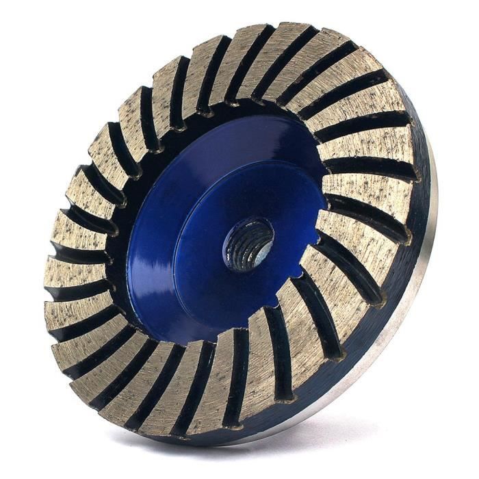 Meule Diamant Pour Béton De 10,2 Cm Avec Base En Aluminium Filetage 5-8 ...