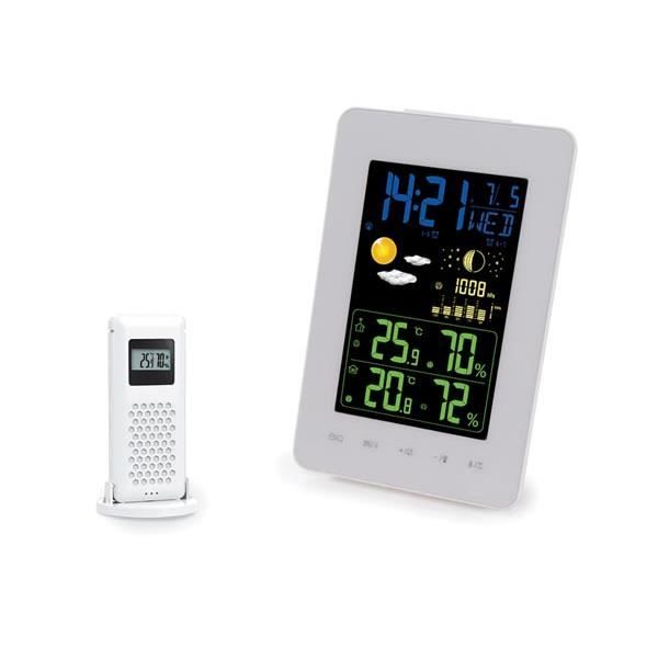 Station météo DCF sans fil écran couleur - Cdiscount TV Son Photo