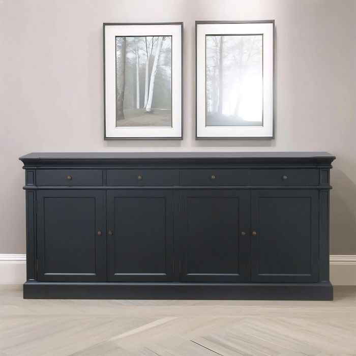 Amaretta Buffet avec 4 portes et 4 tiroirs largeur 186 cm, hauteur 86 ...