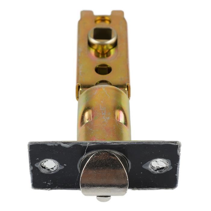 Qiilu Serrure de poignée de porte à boule en acier inoxydable 201 acier ...
