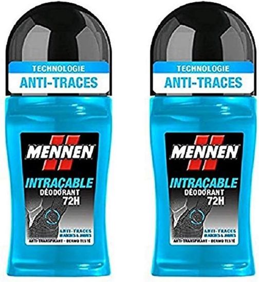 INTRACABLE - Déodorant Bille Homme 72 h - Anti-Traces Blanches et Jaunes - Anti-Transpirant ...