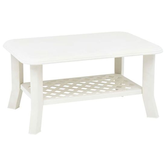 Prix bas - Table basse,Table salon pour Canapé, Blanc 90x60x46 cm ...