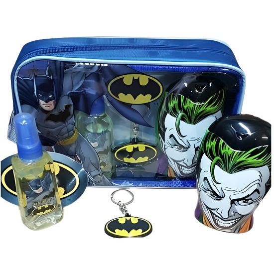 Coffret parfum enfant - Batman - Eau de toilette 90ml - Bain moussant ...