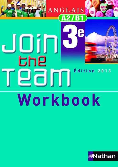 Workbook Join the Team 3e - Adrian HélèneCollectif - Livres - Collège - Achat / Vente livre ...