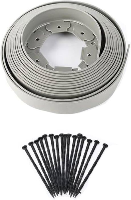 Bordure De Jardin En Plastique Bordure De Pelouse Flexible 10 Mètres ...