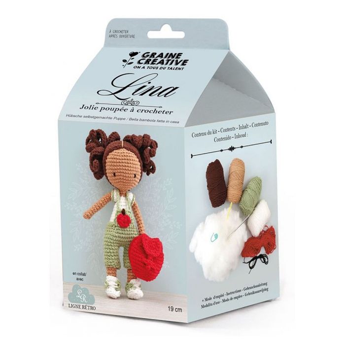 Kit crochet poupee - Lina - Cdiscount Beaux-Arts et Loisirs créatifs