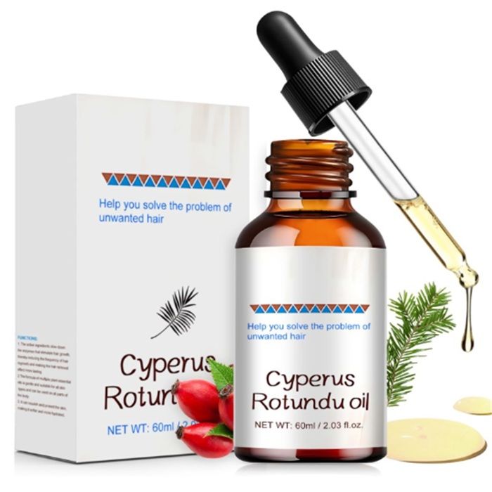 Cyperus Rotundus Oil,Huile Anti Repousse Poil,Réduit la Croissance des ...