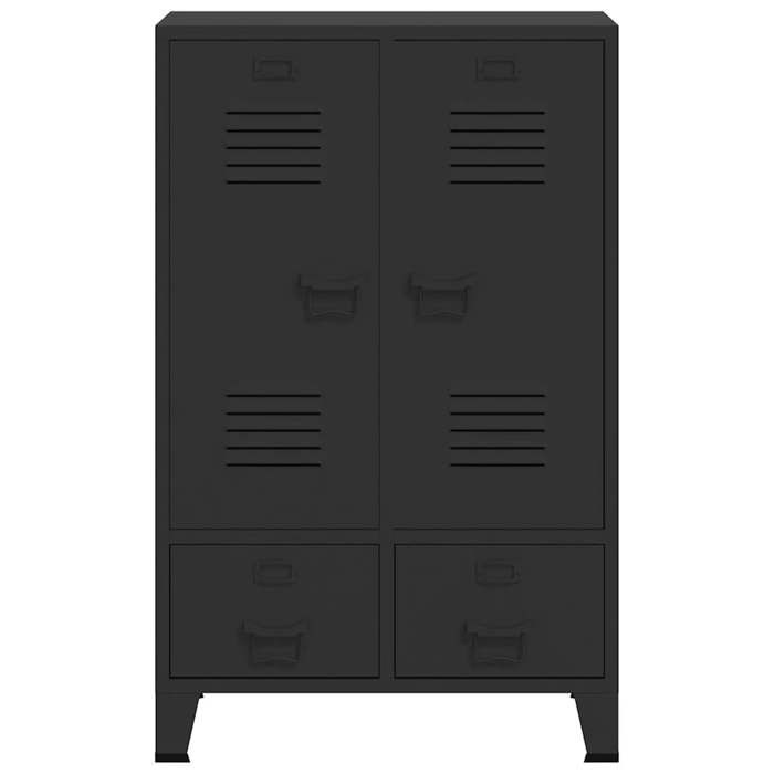 Meuble vêtements Noir - LEMON® Garde-robe - grand stockage - Armoire ...