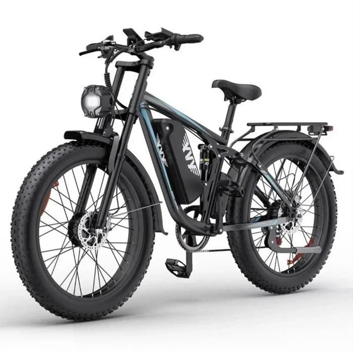 Vélo Électrique Fat Bike C26 MAX 26" 2000W 48V 23AH 45KM/HSuspension ...