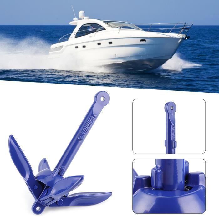 Ashata Ancre de bateau Boat Anchor, 4 Teeth Aluminum Alloy Aluminum ...