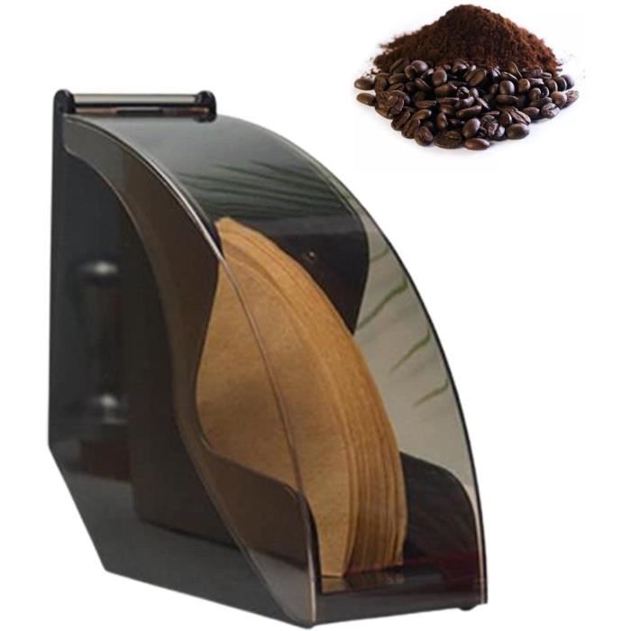 Porte-filtre à café,Rangement pour filtre à café,Boîte de filtre à café ...