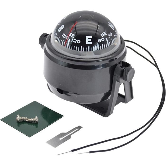 Boussole pour Bateau Marine,Boussole numérique Boussole pivotante à ...
