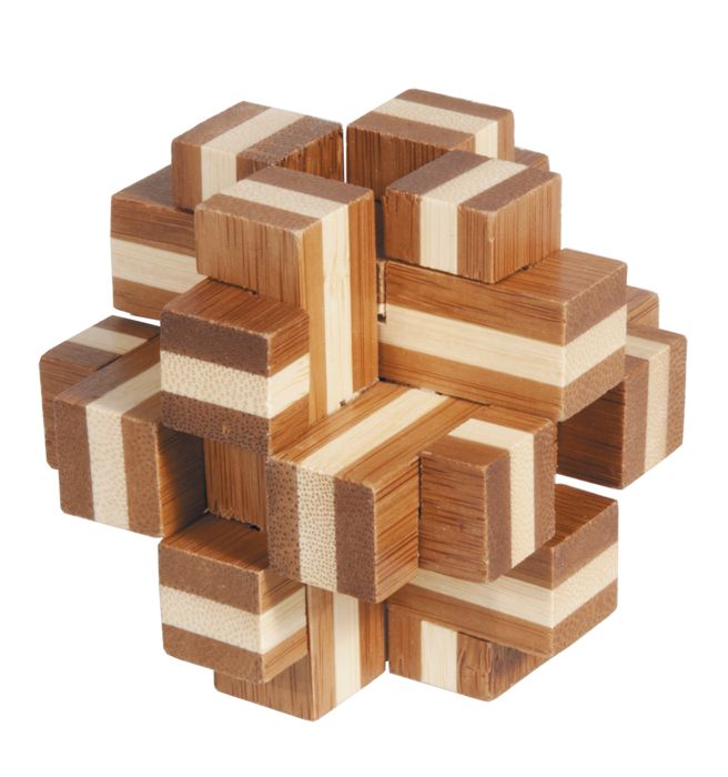 Fridolin - Casse-tête bambou Cube croix - Cdiscount Jeux - Jouets