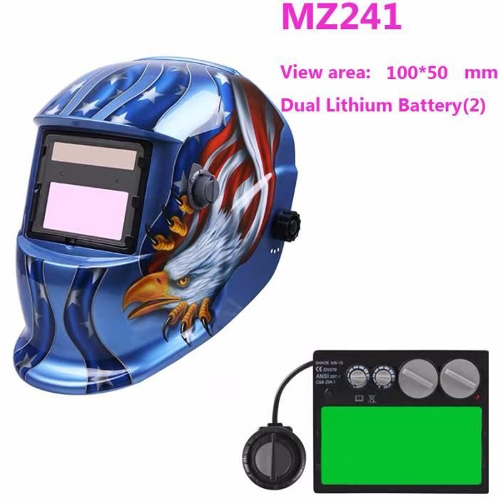 Masque de soudure,masque de soudage électrique à obscurcissement ...