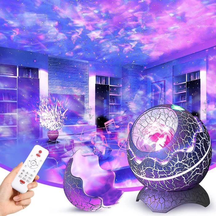Projecteur - Ciel Étoilé - Dinosaure - 360° Rotation - Bluetooth ...