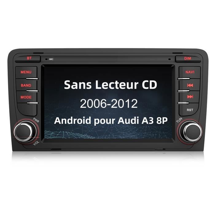 AWESAFE Autoradio Android 12 pour Audi A3 8P/S3/RS3/Sportback avec 7 Pouces Écran Tactile ...