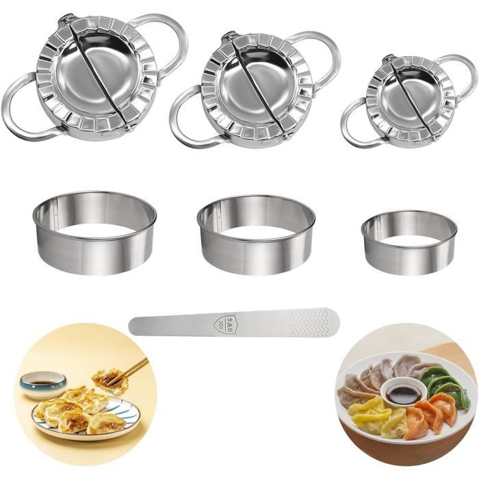 Ravioli Maker 7 Pièces Moule Ravioli Acier Inoxydable Moule À Ravioli ...