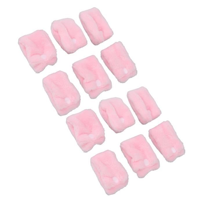 EBTOOLS Bigoudis en molleton de corail 12 pièces sans chaleur corail ...