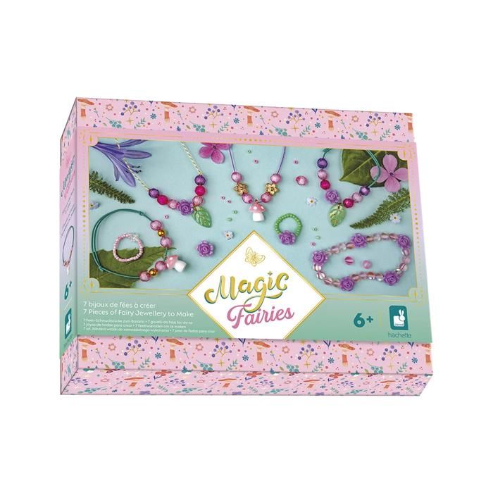 Kit de Loisirs Créatifs - JANOD - 7 Bijoux de Fées - 2 Colliers - 3 ...